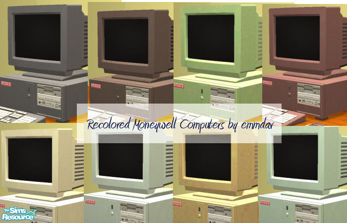 The Sims Resource | Recolored Moneywell Computers