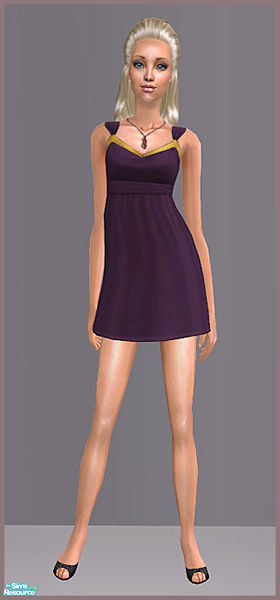 The Sims Resource - Janine - Purple