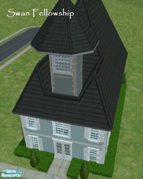 The Sims Resource | Swan fellowship church