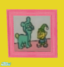 The Sims Resource - The Simpsons: Lisa\'s Bedroom Set - Happy Little Elves