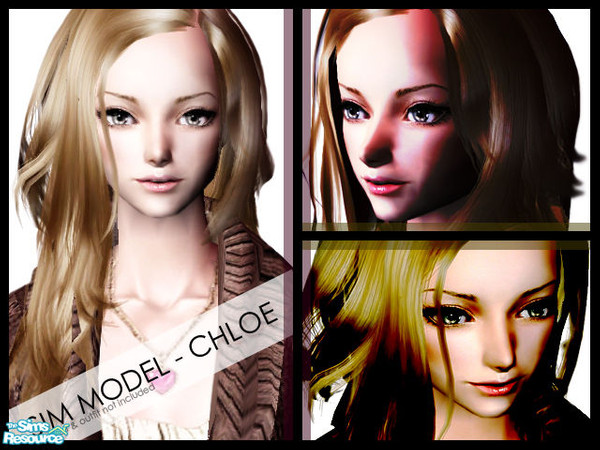 The Sims Resource | Sim Model - Chloe