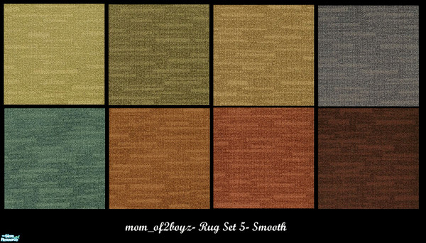 The Sims Resource | Rug Set 5- Smooth