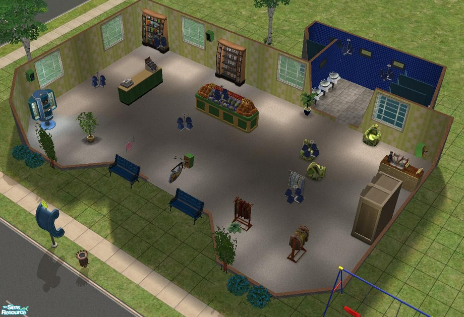 The Sims Resource - Corner Shop