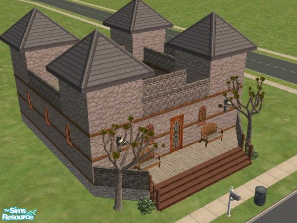 The Sims Resource | Colossally Cramped Castle