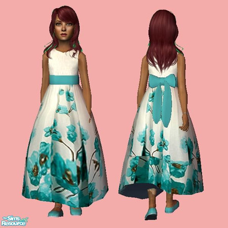 The Sims Resource | Girls Formal - 7