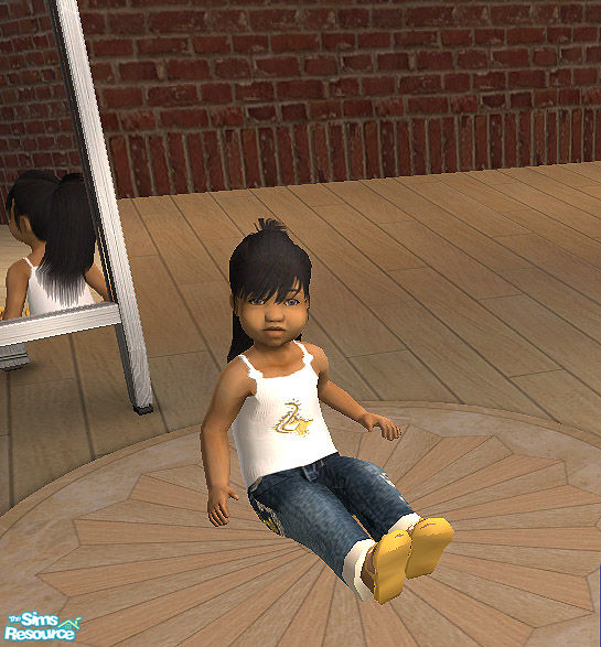 The Sims Resource | Toddler Girl Baby Phat