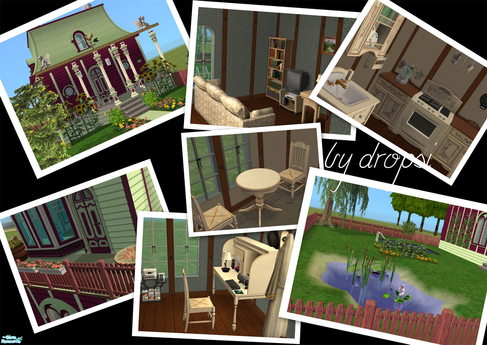 The Sims Resource | S2LB - Beautiful Victorian Villa Part 2 - furnished