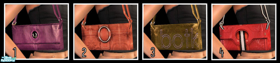 The Sims Resource - PURSE SET 01