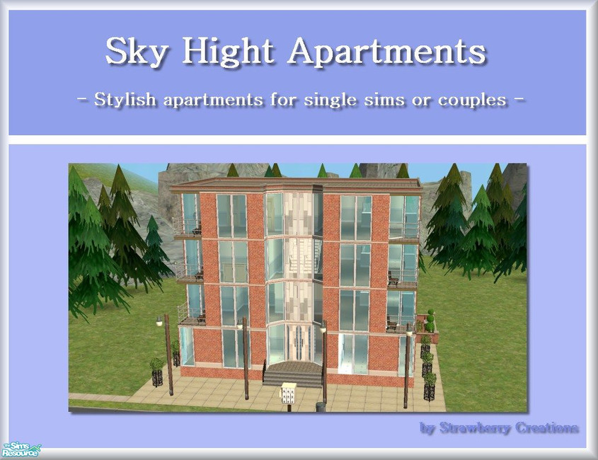 The Sims Resource - Sky High Apartments