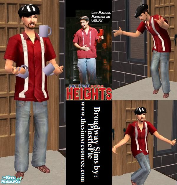 The Sims Resource | Broadway Sims: (In the Heights) LMM