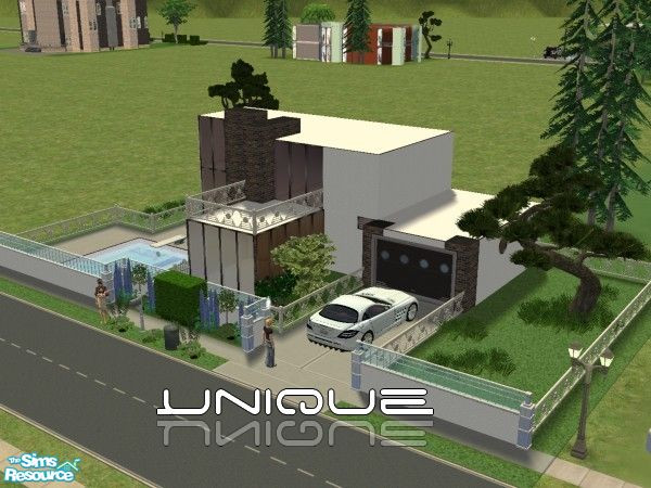 The Sims Resource | Unique Family House 2