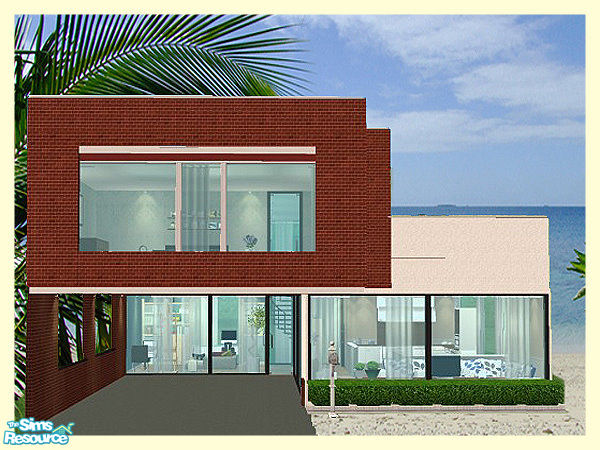 The Sims Resource | Small Modern Houses - Small Modern House 3