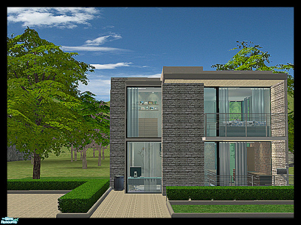 The Sims Resource | Small Modern Houses Set - Small Modern Houses Set 1