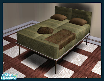 The Sims Resource | Fresh Bedroom Bed Recolor