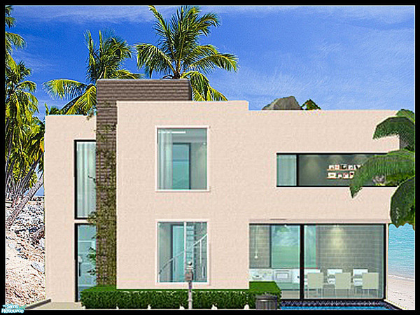 The Sims Resource | Mini-Modern Houses - Mini Modern 4
