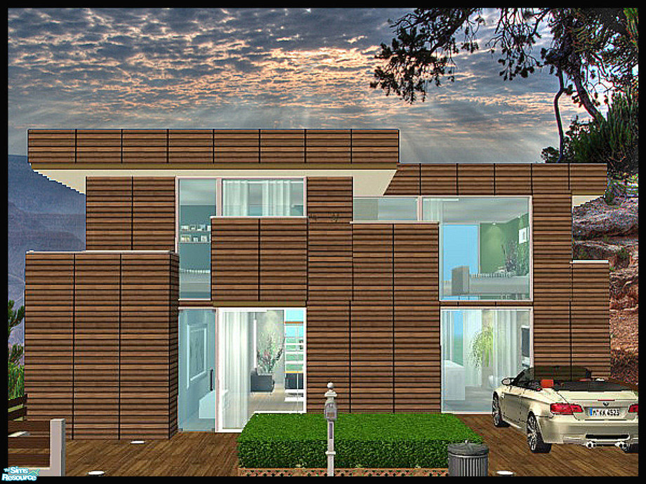 The Sims Resource - Mini-Modern Houses - Mini Modern 2