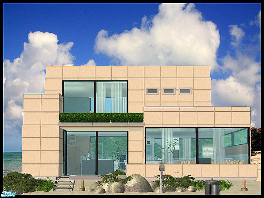 The Sims Resource | Mini-Modern Houses - Mini Modern 3