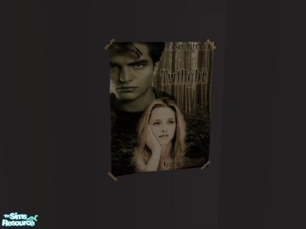 The Sims Resource | Moomoo TWILIGHT Poster set #1 - Twilight 1 (bw)