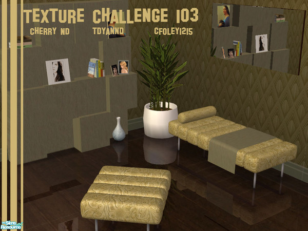 The Sims Resource - Texture Challenge 103 Black Aug Recolor