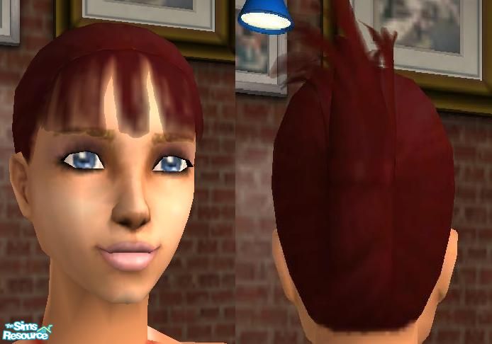The Sims Resource | red hair
