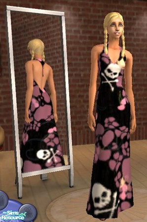 The Sims Resource - skull dress