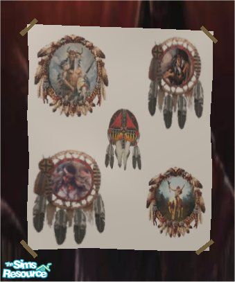 The Sims Resource | tam\'s Native American set - Native American Picture 4