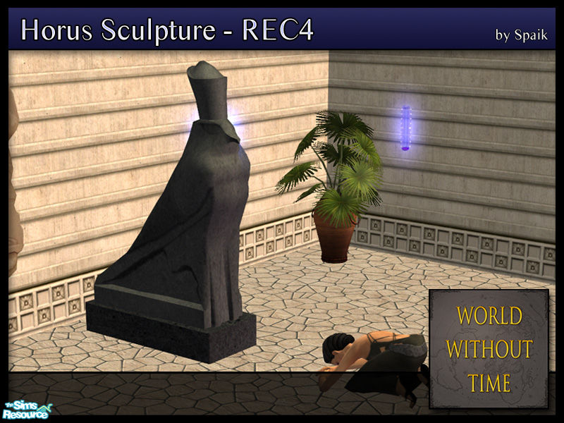 The Sims Resource | Horus Sculpture - REC4