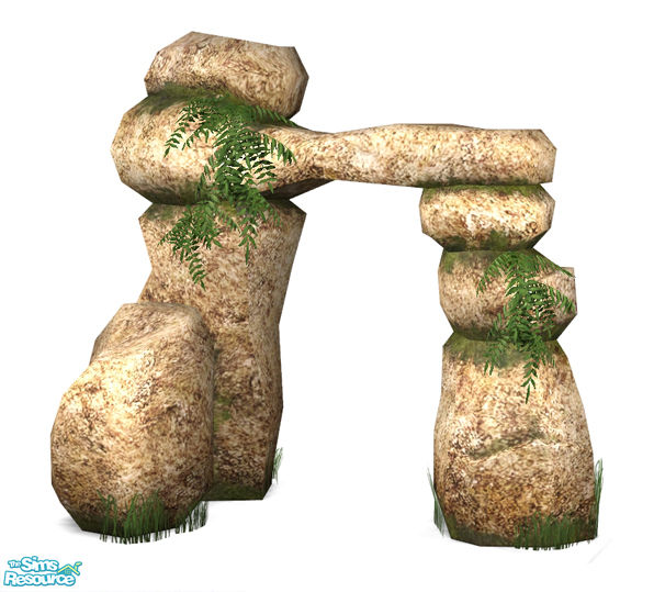 The Sims Resource | Stone Arch - Recolor 02