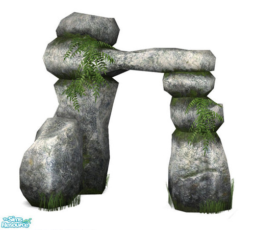 The Sims Resource - Stone Arch - Recolor 10