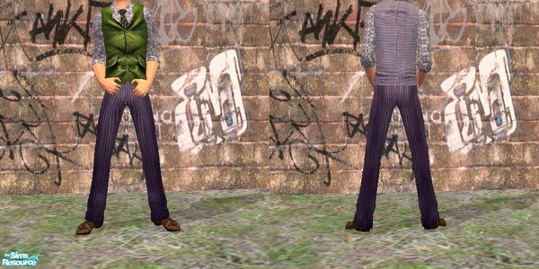 The Sims Resource | The Dark Knight Joker Outfit@PhillyJoker