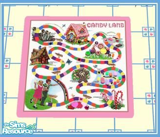 The Sims Resource | Candy Shop Candyland Rug
