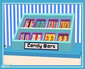 The Sims Resource | Candy Shop Candy Bar Display