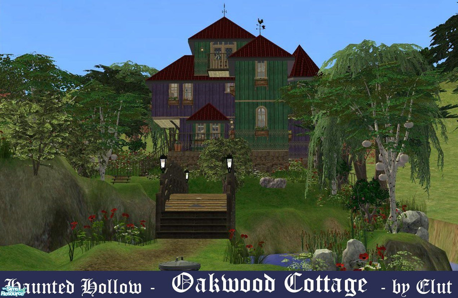 The Sims Resource | Haunted Hollow: Oakwood Cottage