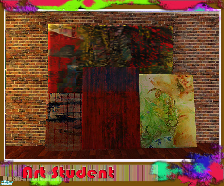 The Sims Resource - Art Student - Fine Arts.