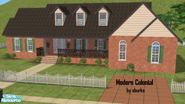 The Sims Resource - Modern Colonial