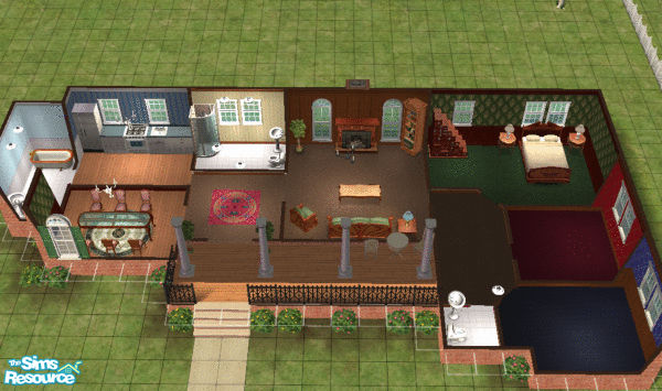 The Sims Resource - Modern Colonial