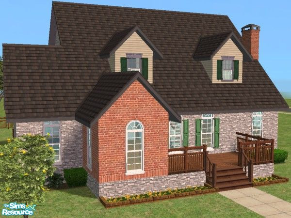 The Sims Resource | Base Game Family Home #3