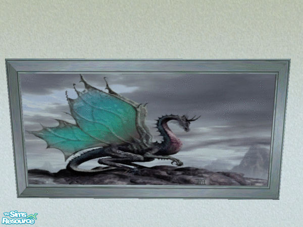 The Sims Resource - Dragon Painting