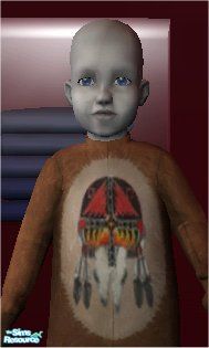 The Sims Resource - tam\'s Native American clothing set 1 - 5f7986dc ...