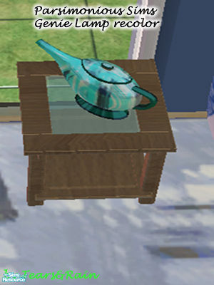The Sims Resource - Bazaar Genie Lamp set recolor