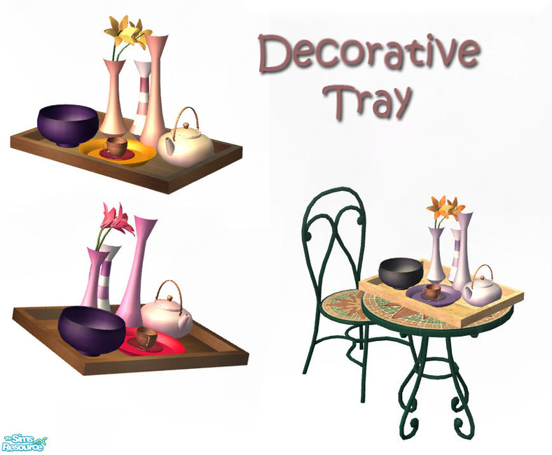 The Sims Resource - Decorative tray