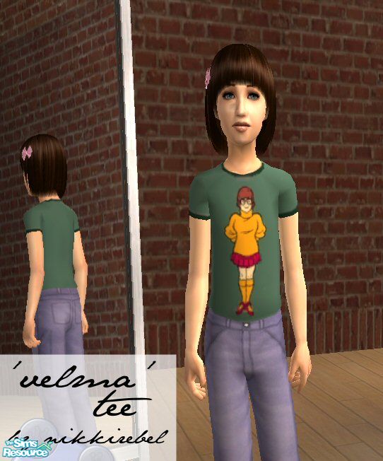 The Sims Resource | Velma T-shirt