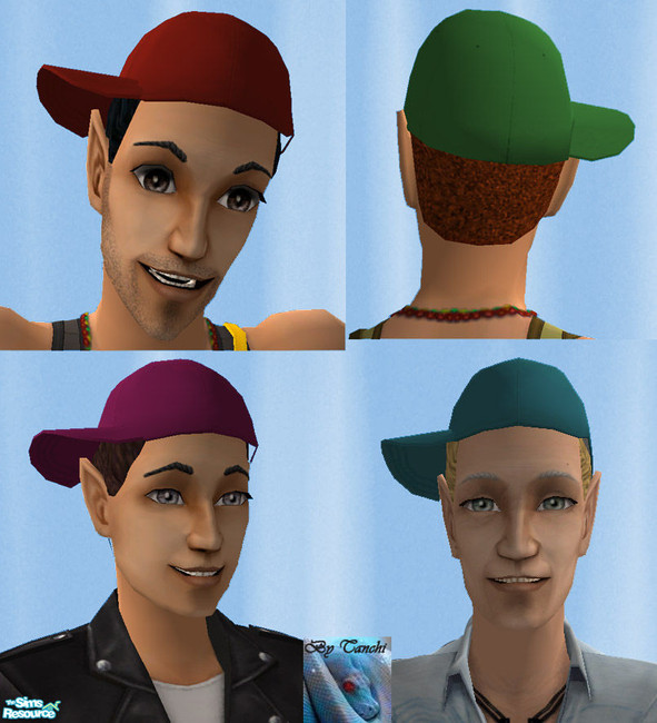 The Sims Resource - Cap On Side Set