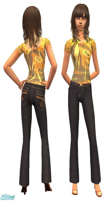 The Sims Resource - Beautiful in Yellow