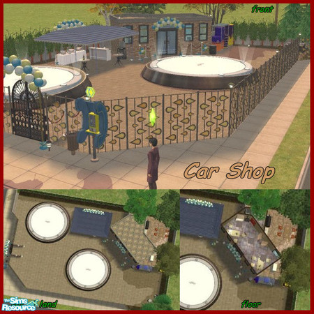The Sims Resource | Car Shop