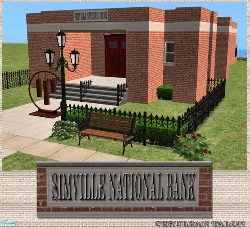 The Sims Resource | Simville National Bank