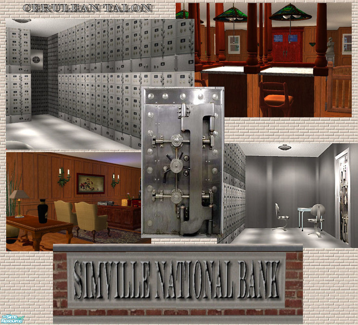 The Sims Resource - Simville National Bank