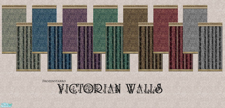 The Sims Resource - Victorian Walls