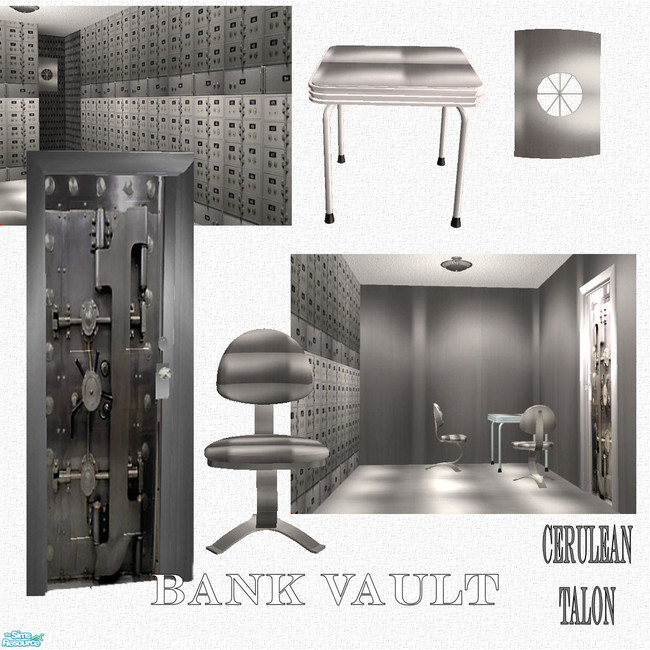 The Sims Resource - Bank Objects