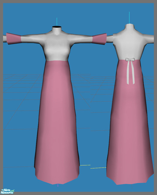 The Sims Resource - Anne - Regency Gowns - Mesh